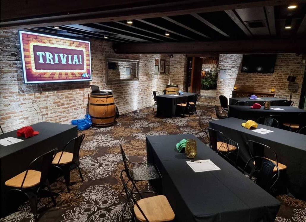 Our Team Trivia perfect indoor Team Bonding event