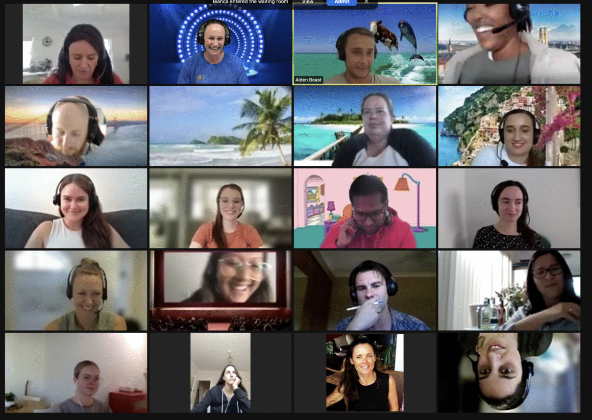 Online Virtual Trivia - bought to you by Team Bonding