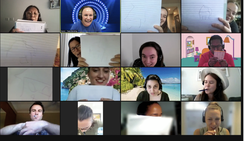 Online Virtual Trivia - bought to you by Team Bonding