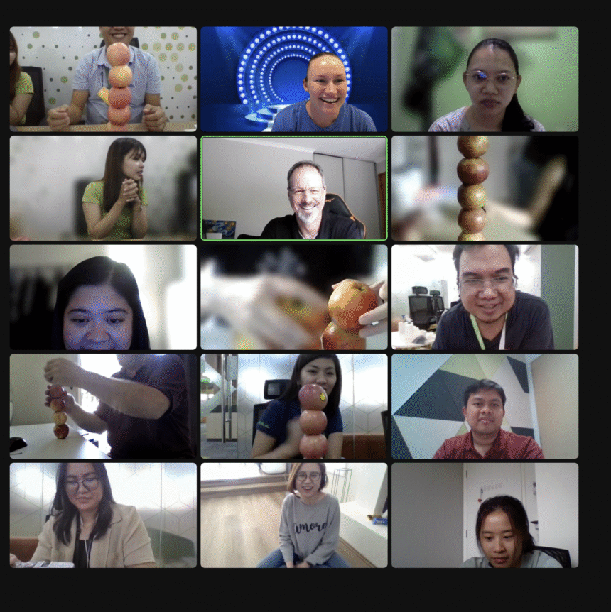 Online Virtual Trivia - bought to you by Team Bonding